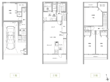 間取り（Ctype） | サンレジア小笹ヒルズ【公式HP】